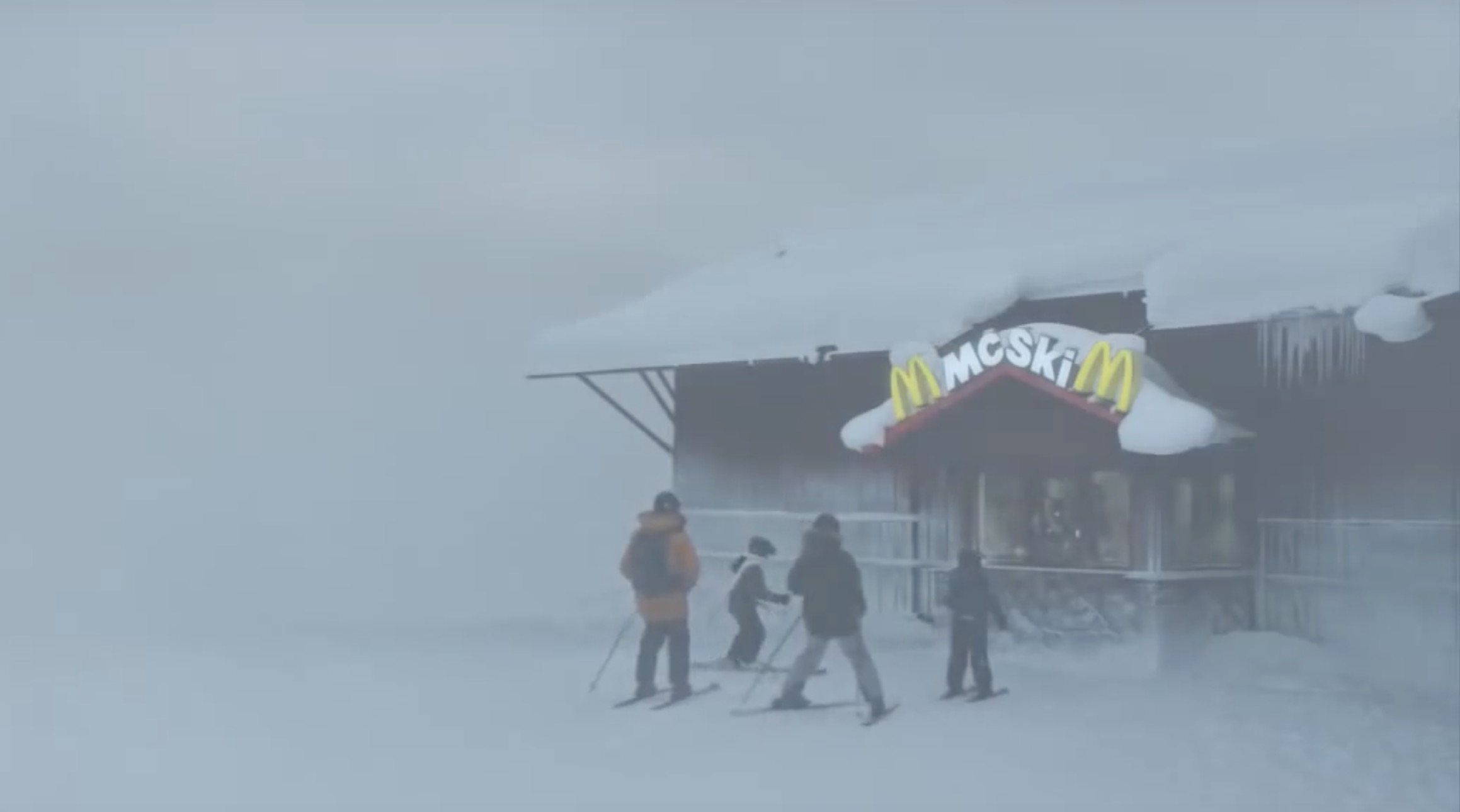 Niet de McDrive, maar de McSki